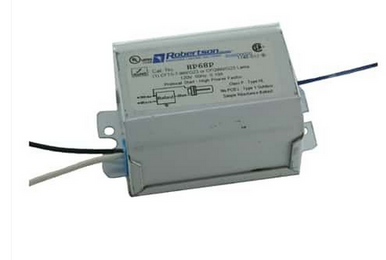 HP68P ROBERTSON Magnetic Ballast | 7W or 9W 2-pin CFL Lamp