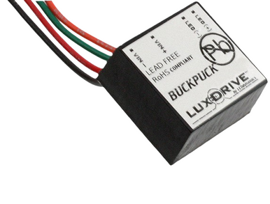 3023-D-N-350 LEDdynamics BuckPuck DC/DC Constant Current LED Driver | 11W 350mA 4-Lead Dimming