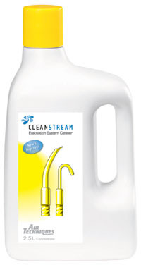 CleanStream Evacuation Cleaner, 2.5 Liter Bottle of Cleaner - Dental ...