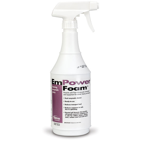 EmPower Foaming Enzymatic Spray, 24 ounce bottle - Dental Wholesale Direct