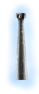 SS White RA #14 wheel shaped carbide bur for slow speed latch, pack of ...