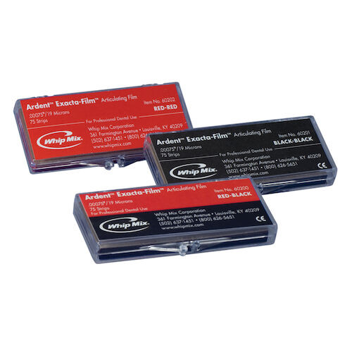 Ardent Exacta-Film Red/black, 75/Box - Dental Wholesale Direct