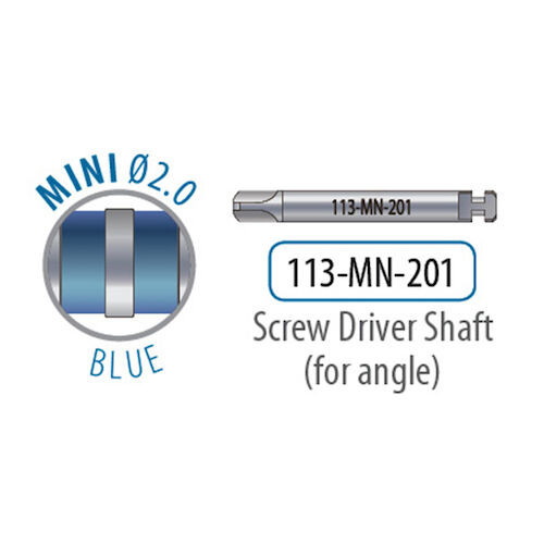 Screws and Tacks Mini Driver Shaft for Angle - Dental Wholesale Direct