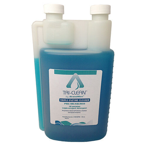 Tri-CleanTriple Enzymatic Cleaner Pre-Measured, Concentrate, 32 oz ...