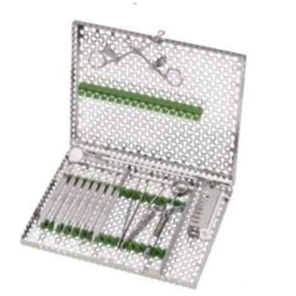 Signa Stat Instrument Cassette Stainless Steel Green 12 Instruments ...
