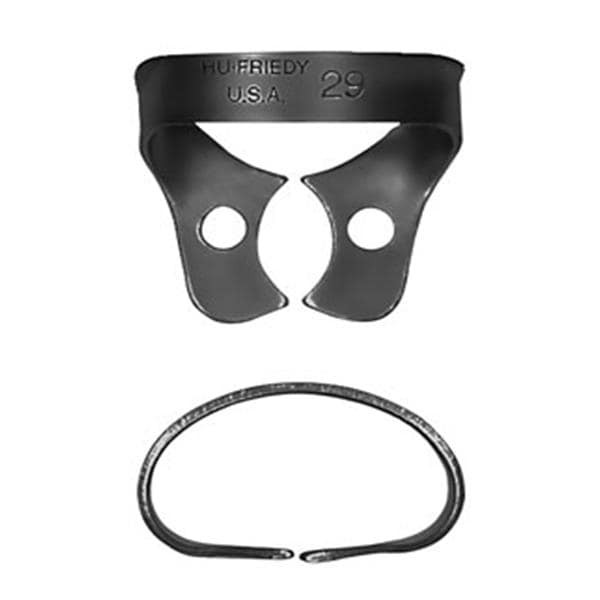 Black Line Rubber Dam Clamp Wingless Size 29 (RDCM29X) - Dental ...