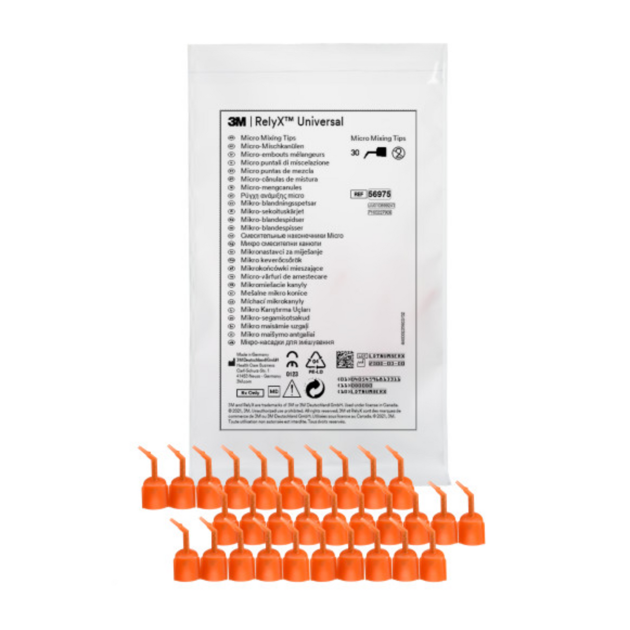 RelyX Universal Automix Micro Mixing Tips Orange 30/Pk