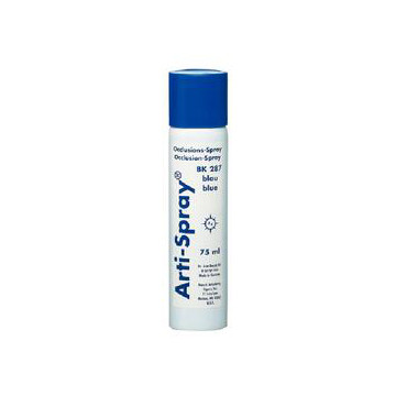 Arti-Spray BLUE Occlusion Spray. Universal color indicator to test the ...