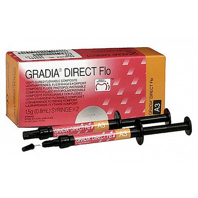 Gradia Direct LoFlo A1 Syringe - Light-cured, Flowable Composite ...