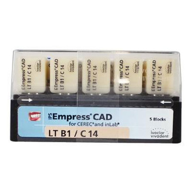 IPS Empress CAD LT Block, Shade B1 Size C14, 5/Pk. is a system of ...