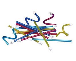 Flexo Blue with White Fixed Tips Plastic Saliva Ejectors, will not ...