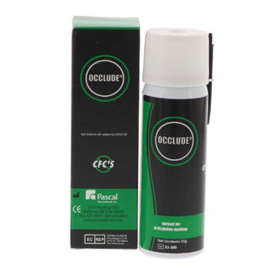 Occlude Green Aerosol Indicator Marking Spray 23 Gm. Marks any tooth ...