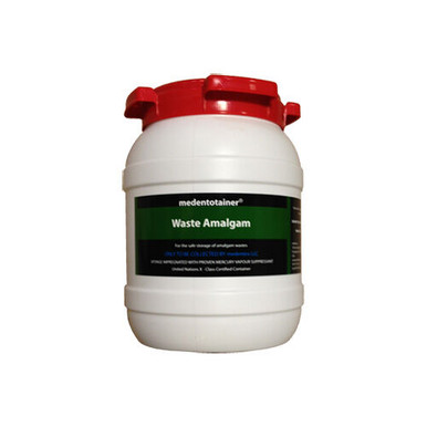 Medentotainer Small Waste Amalgam, 1.5 Gallon - Dental Wholesale Direct