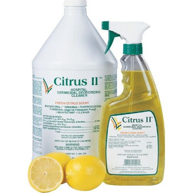Citrus II Germicidal Deodorizing Cleaner, Gallon - Dental Wholesale Direct