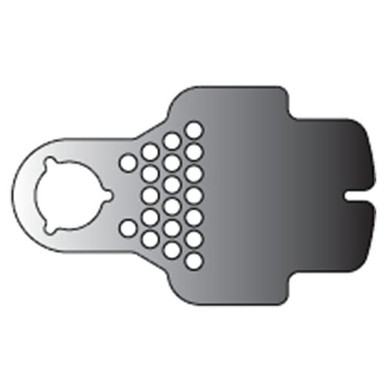 Screws and Tacks Titanium Mesh Plate 10 x 16.6 mm (0.15t) - Dental ...