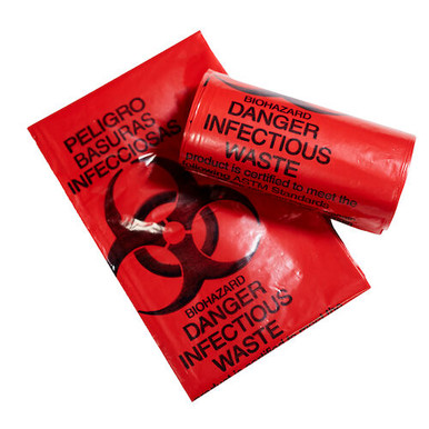 Infectious Control Bags Infectious Control Bags, 30 Gallon, 25/Roll ...