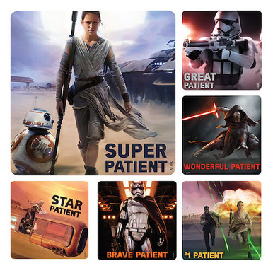 Assorted Stickers Star Wars Patient, 100/Roll, PS627 - Dental Wholesale ...