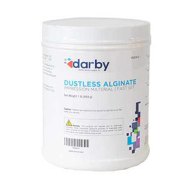 Dustless Alginate Fast Set, 1 lb. - Dental Wholesale Direct