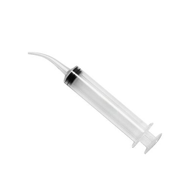 Curved Utility Syringe Curved, 12 cc, 50/Pkg. - Dental Wholesale Direct
