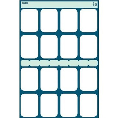 Pocket X-Ray Mounts Masked Pocket, 16H, 100/Pkg. - Dental Wholesale Direct