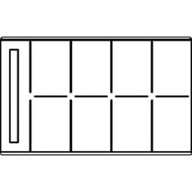 Pocket X-Ray Mounts Clear Pocket, 8V, 100/Pkg. - Dental Wholesale Direct