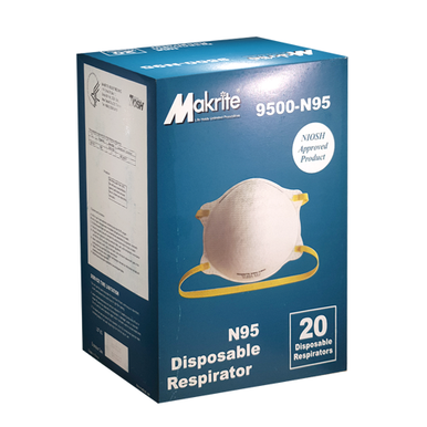 Niosh and CDC Approved N95 Masks 20/Box