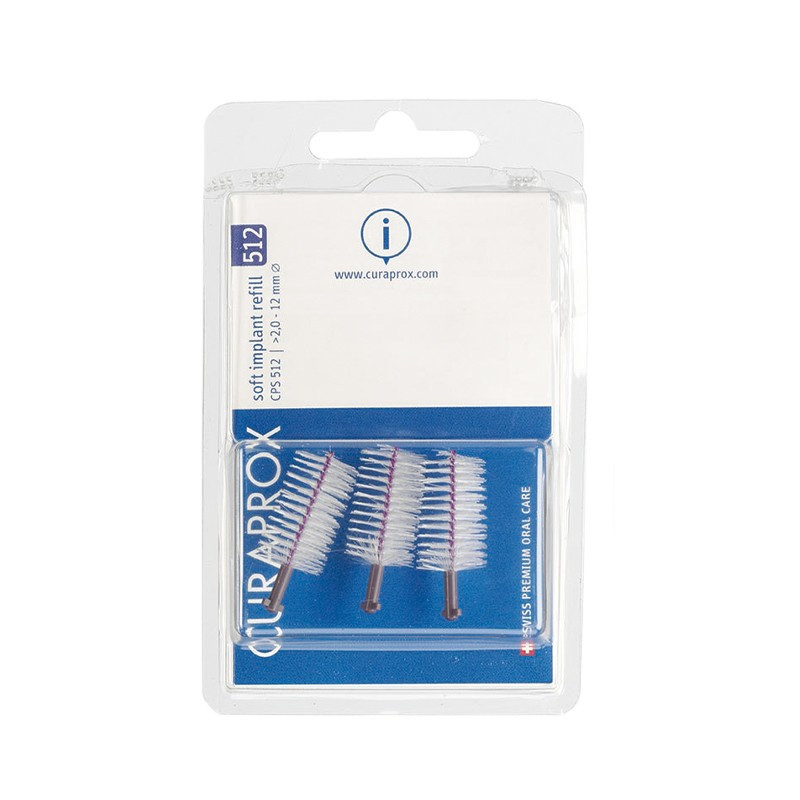Periuta interdentara Curaprox CPS 512 SOFT IMPLANT