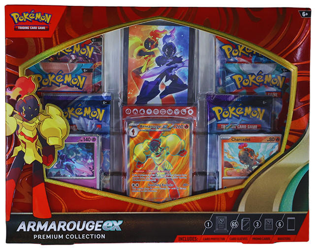 Pokemon Armarouge Ex Premium Collection Box