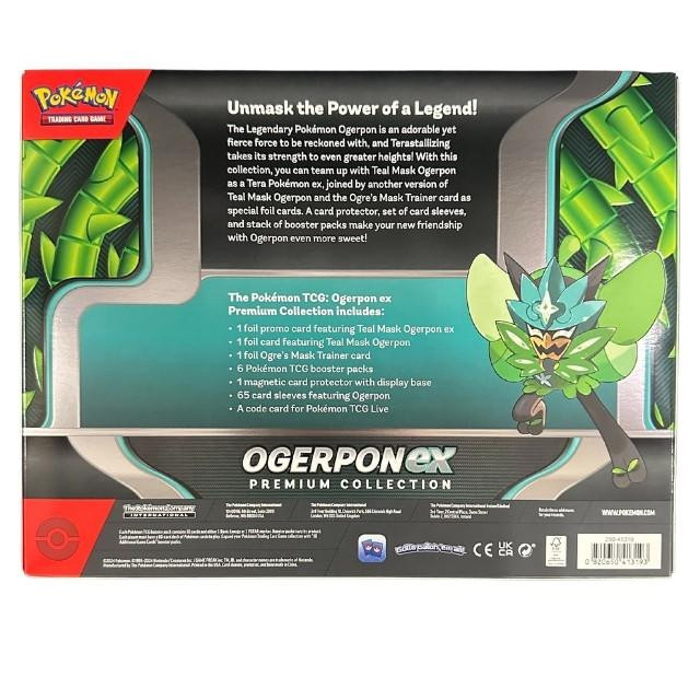 Pokemon Ogerpon EX Premium Collection Box