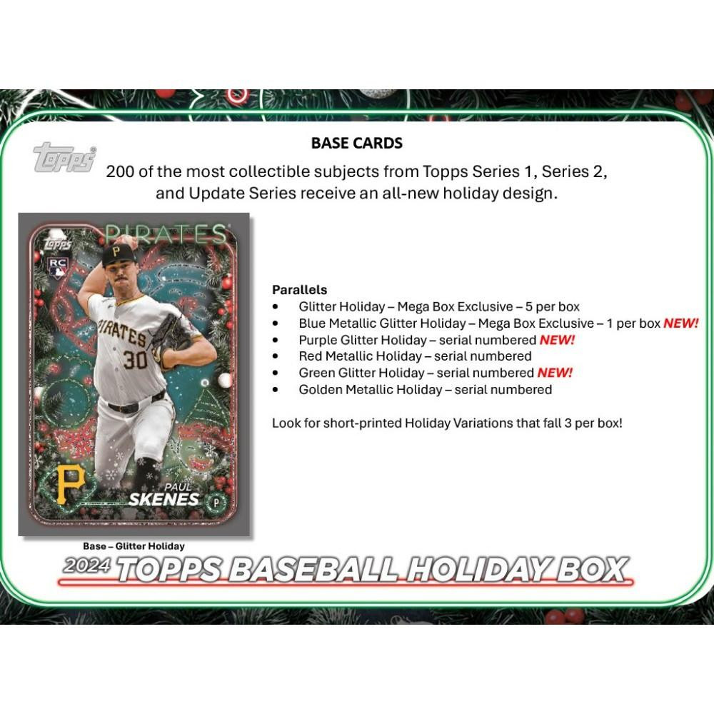 2024 Topps Holiday Baseball Mega Box