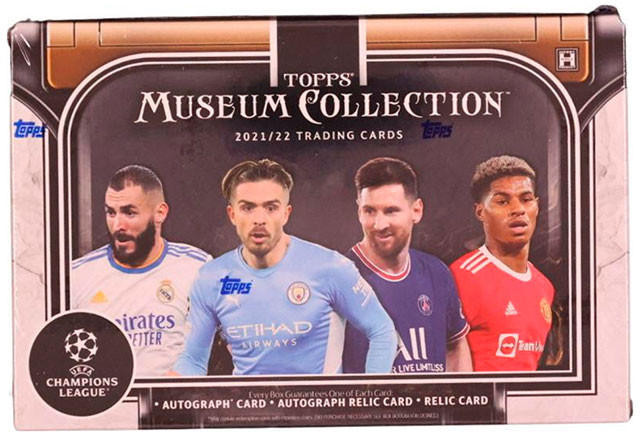 2021/22 Topps UEFA Champions League Museum Collection Soccer Hobby Box