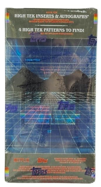 2025 Topps Stranger Things High Tek Hobby Box