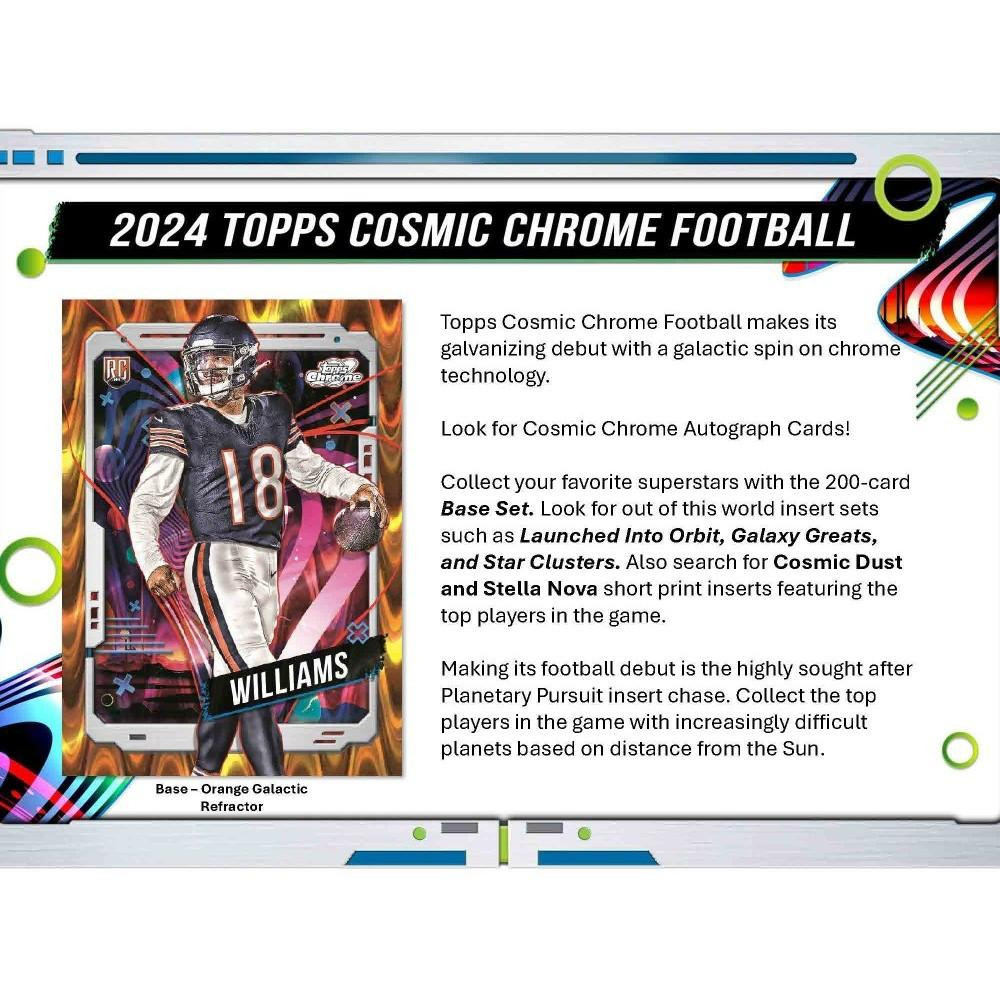 2024 Topps Cosmic Chrome Football Hobby Box