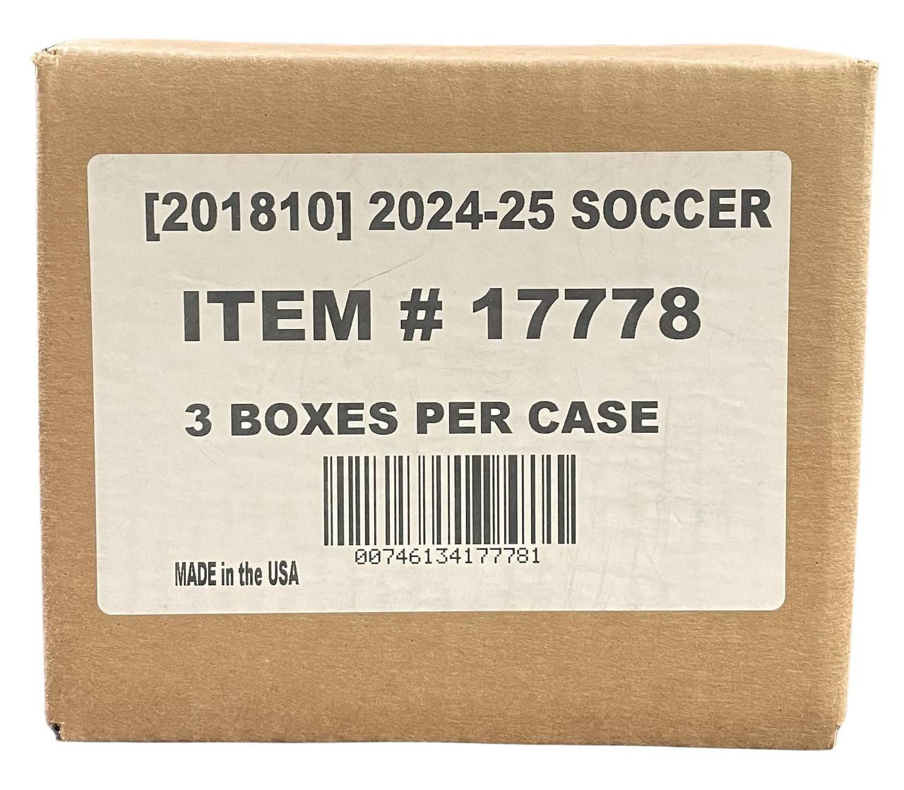 2024/25 Panini Impeccable Soccer Hobby 3 Box Case
