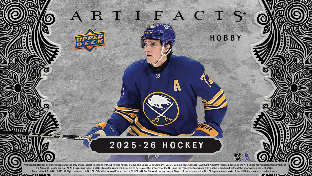 2025/26 Upper Deck Artifacts Hockey Hobby Pack