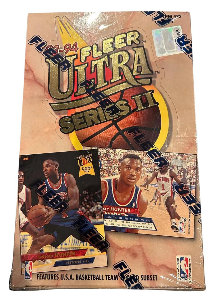 1993/94 Fleer Ultra Series 2 Basketball Hobby Box