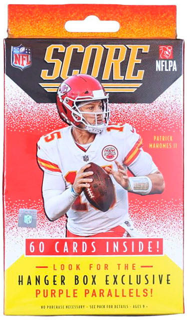2021 Panini Score Football Hanger Box