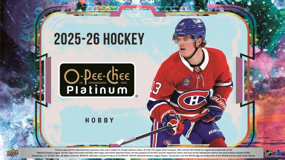 2025/26 Upper Deck O-Pee-Chee Platinum Hockey Hobby Box