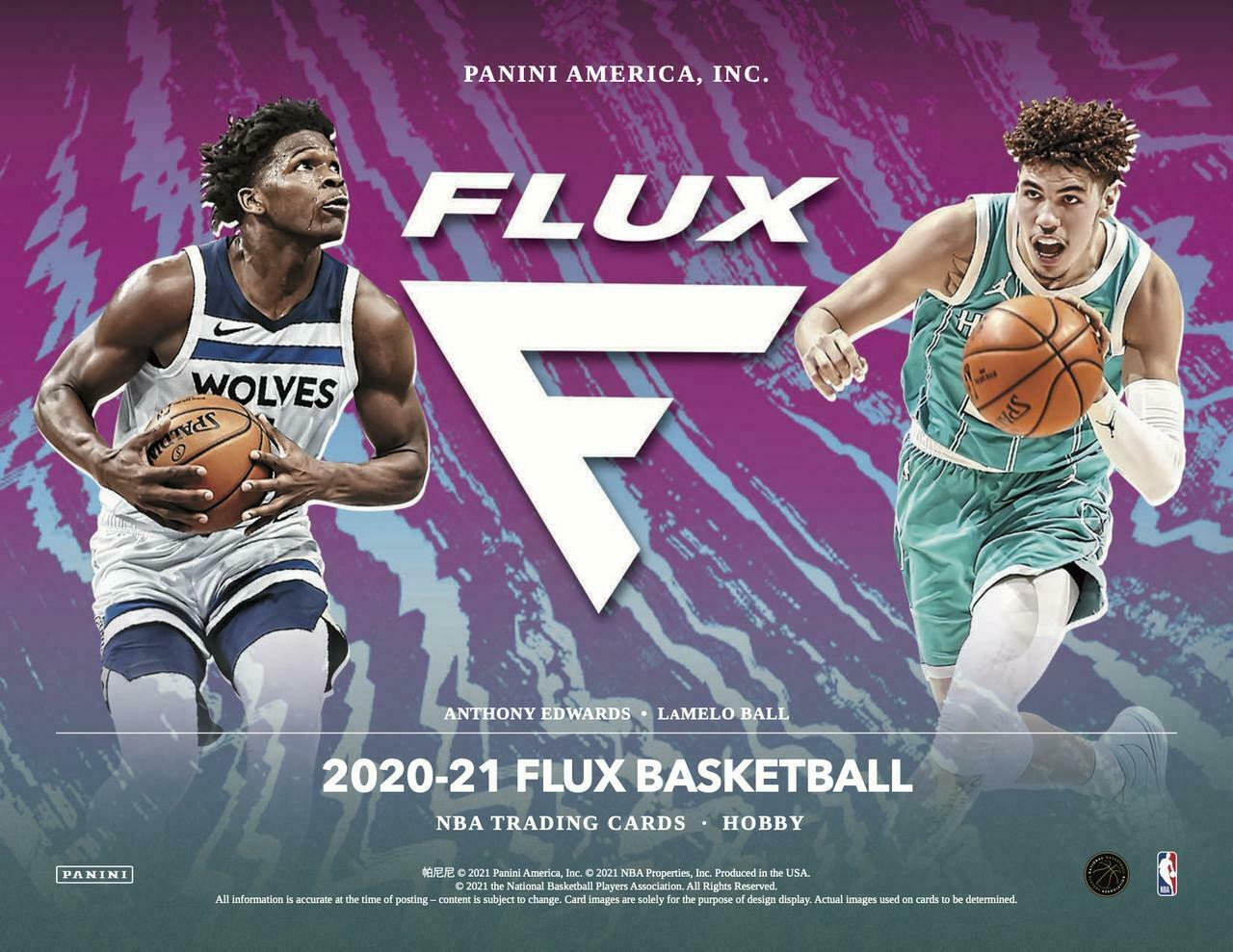 2020/21 Panini Flux Basketball Hobby Pack
