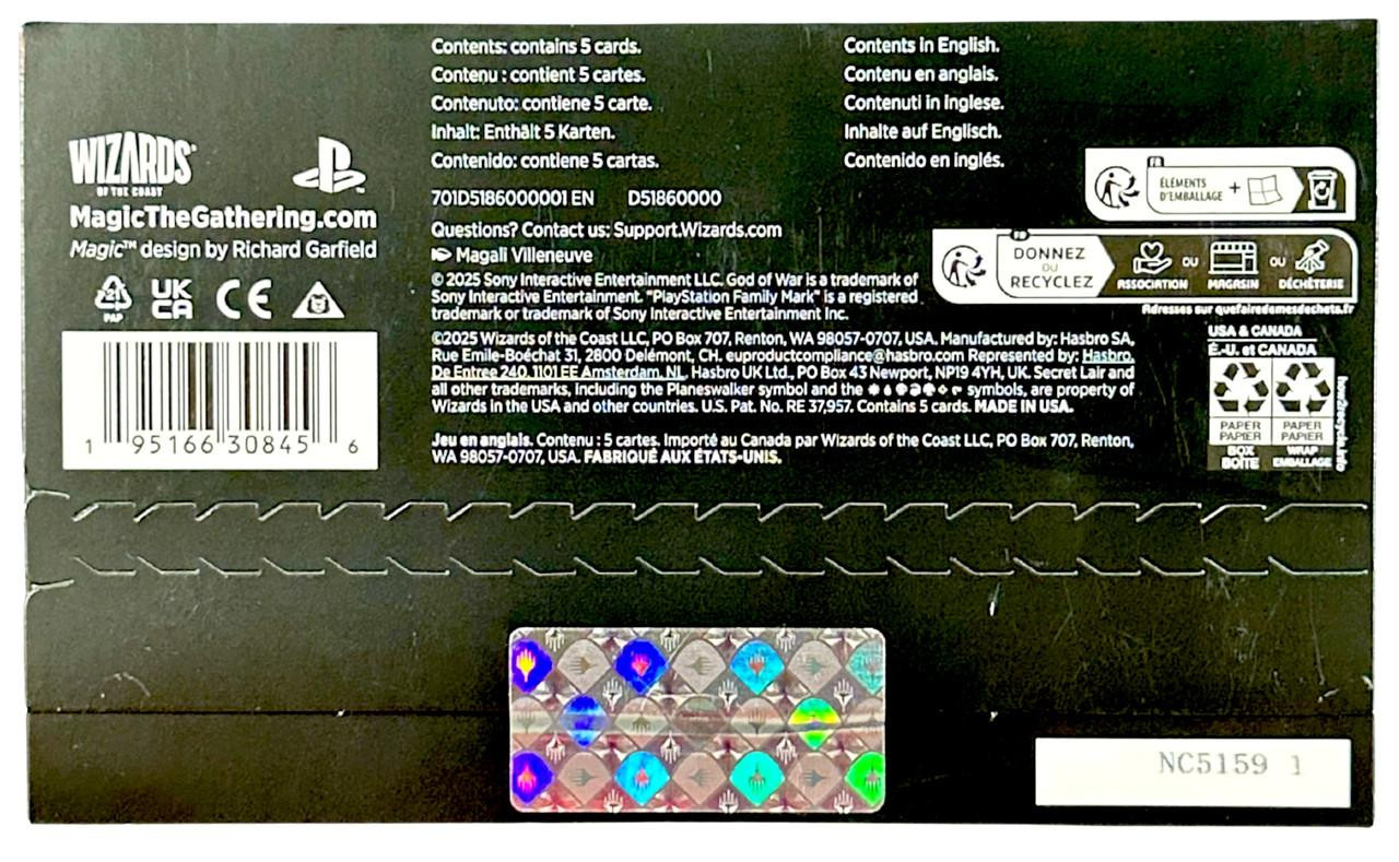Magic: The Gathering Secret Lair God Of War: Greek Pack