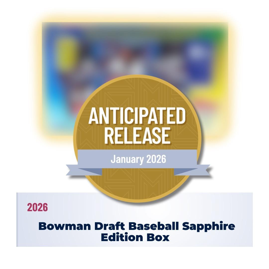 2026 Bowman Draft Baseball Sapphire Edition Box