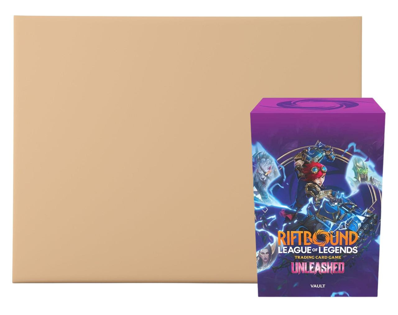 Riftbound League of Legends Unleashed 'The Unleashed Vault' 4 Box Case