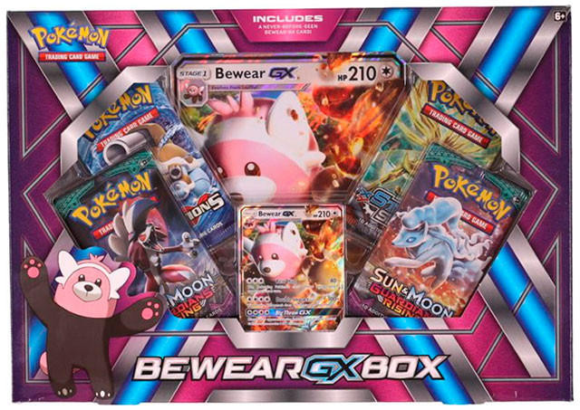 Pokemon Bewear GX Box