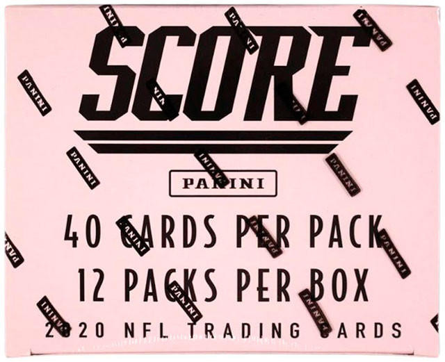 2020 Panini Score Football Fat Pack Box