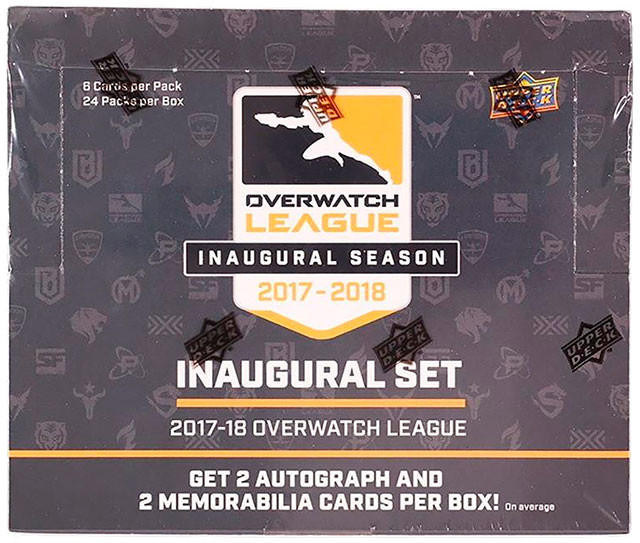 2017/18 Upper Deck Overwatch League Inaugural Set Hobby Box