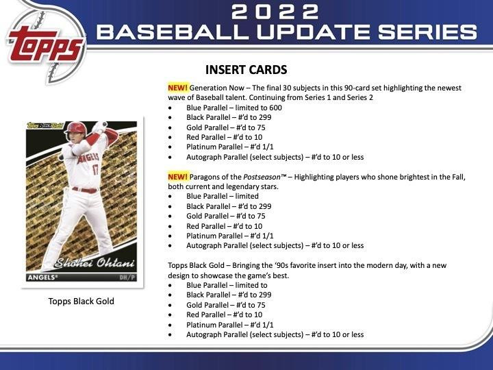 2022 Topps Update Series Baseball Jumbo Box