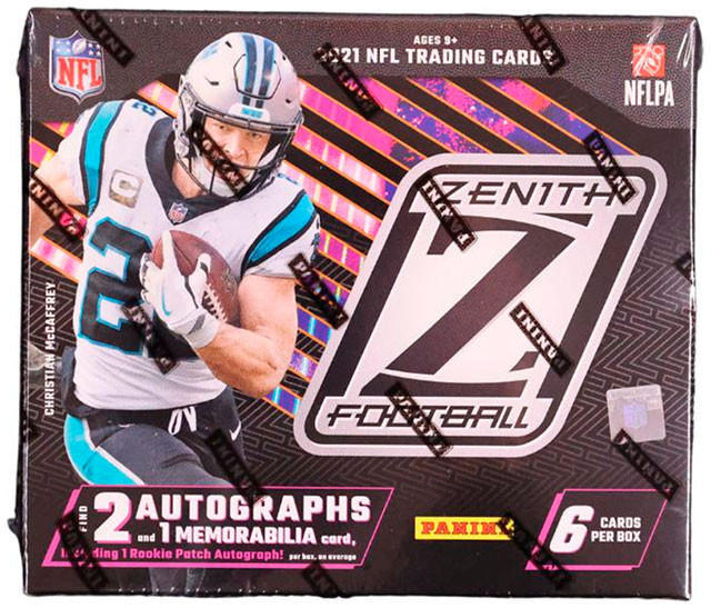 2021 Panini Zenith Football Hobby Box