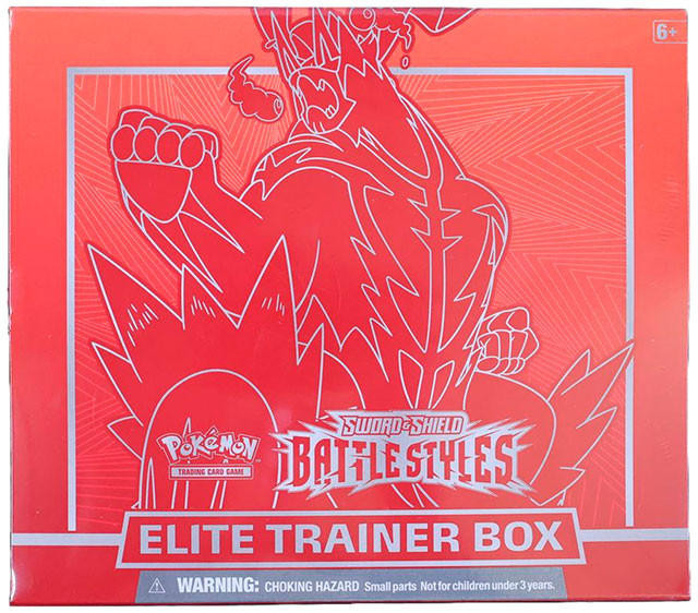 Pokemon Sword & Shield Battle Styles Elite Trainer Box