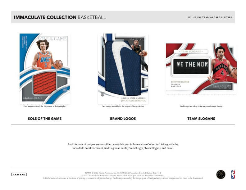 2021/22 Panini Immaculate Collection Basketball Hobby Box