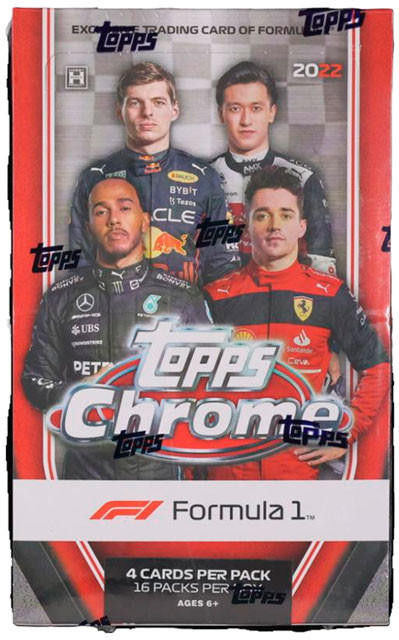 2022 Topps Chrome Formula 1 Racing Lite Box